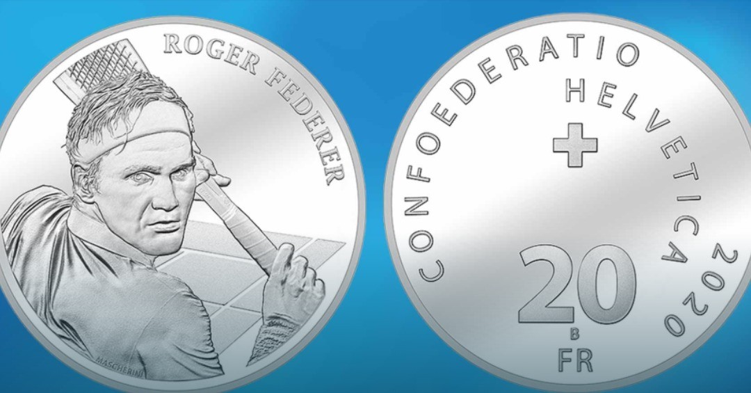 Roger Federer gets his own commemorative Swiss coin | Live News Club
